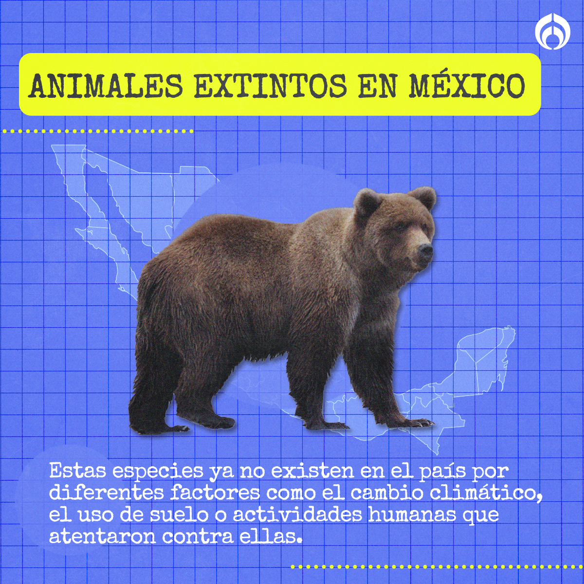 Animales extintos en México